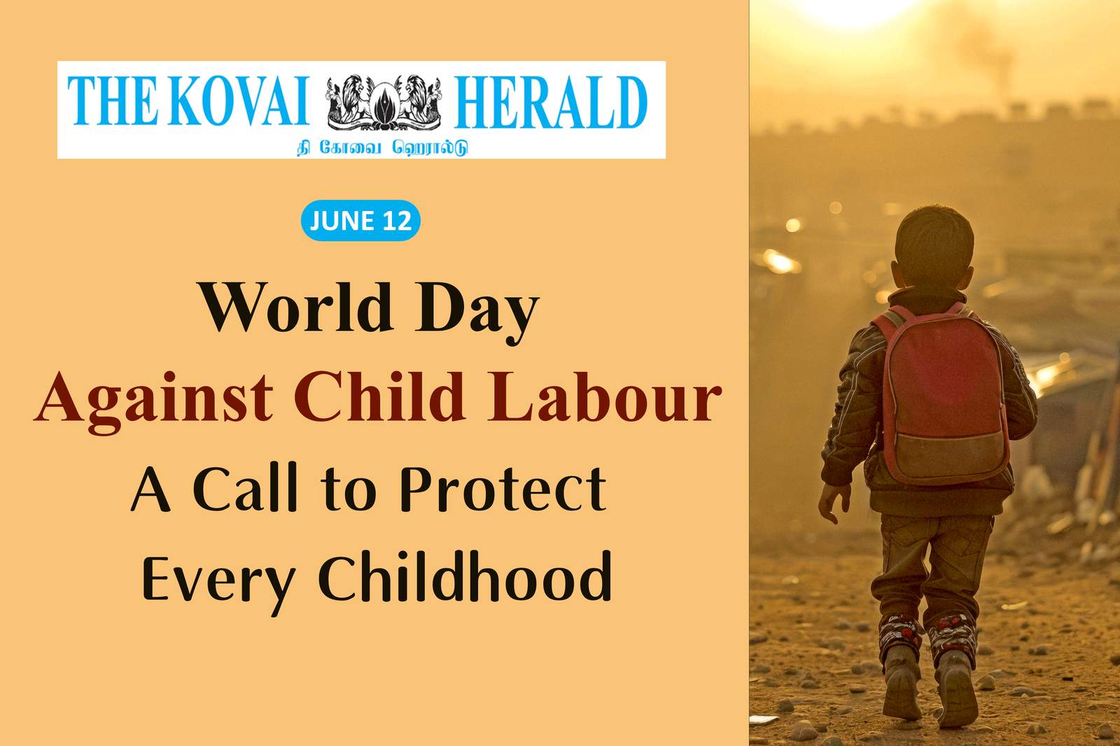 World Day Against Child Labour: A Call to Protect Every Childhood - The ...